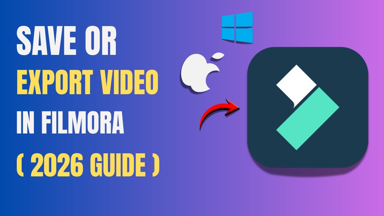 How to Save or Export Video in Filmora - Full Guide - YouTube