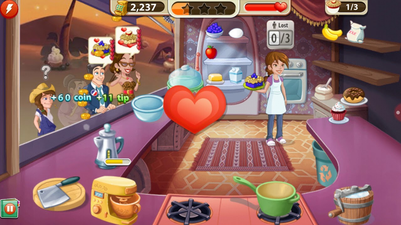 Kitchen scramble level 144 - YouTube