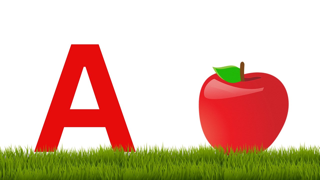 A for apple , abcd song, abcd rhymes video, abcd learning - YouTube