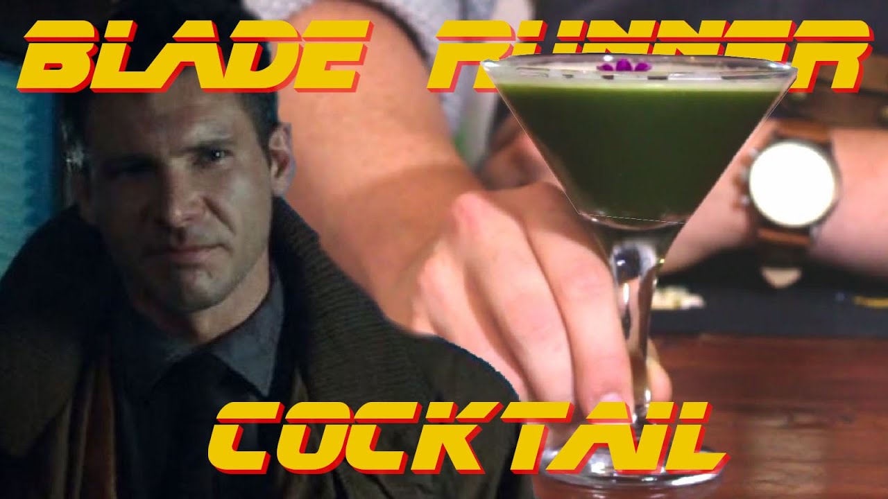 Blade Runner, Cyberpunk, and a Very Unique Cocktail! | In The Drink ...