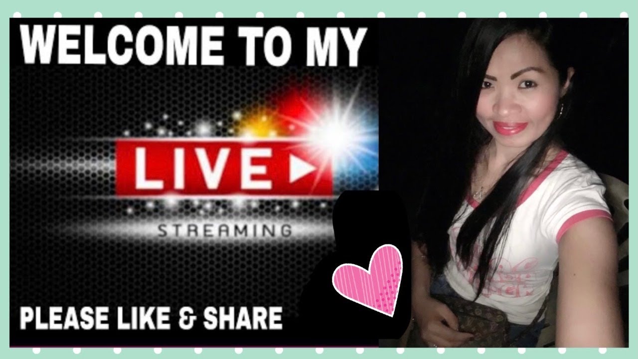 WELCOME TO MY LIVE STREAMING! - YouTube