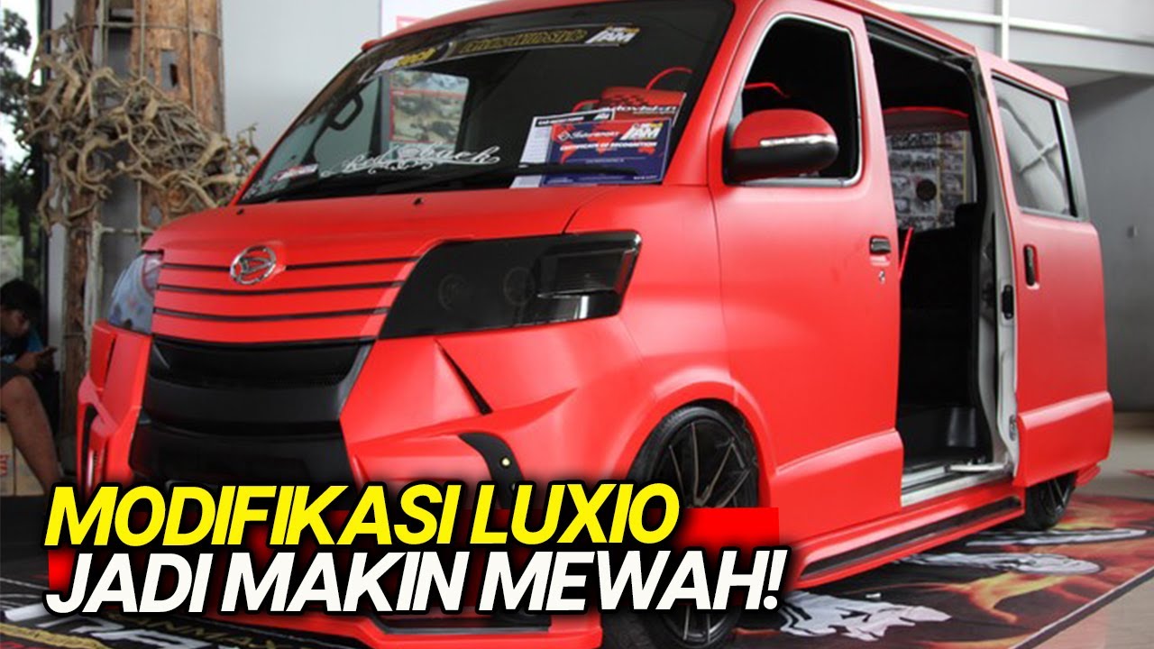 MODIFIKASI DAIHATSU LUXIO SIMPLE LOW BUDGET - YouTube