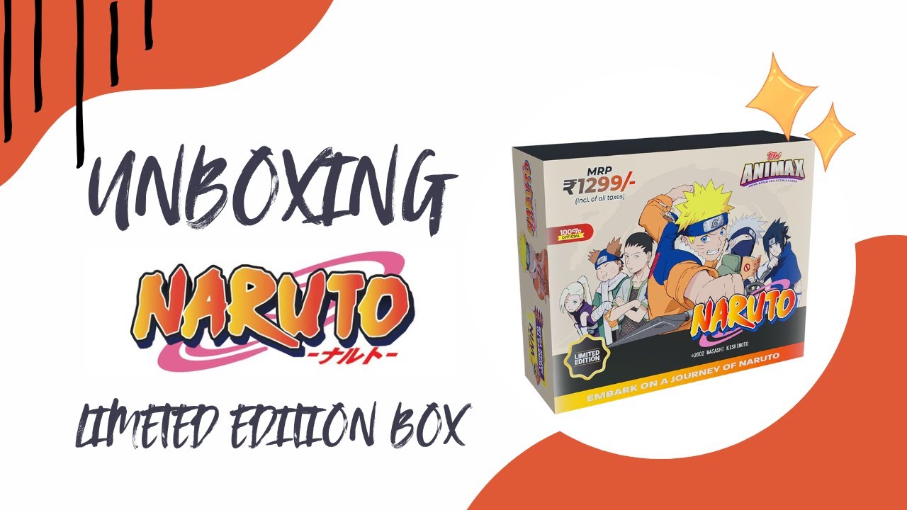 Naruto Topps Animax 2024 Official Naruto Collectible Card Game(Limited ...