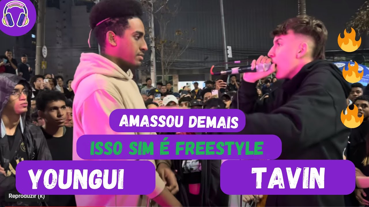 RIMARAM MUITO 🔥 Tavin x Youngui 2FASE 203ª Batalha do Ana Rosa - YouTube