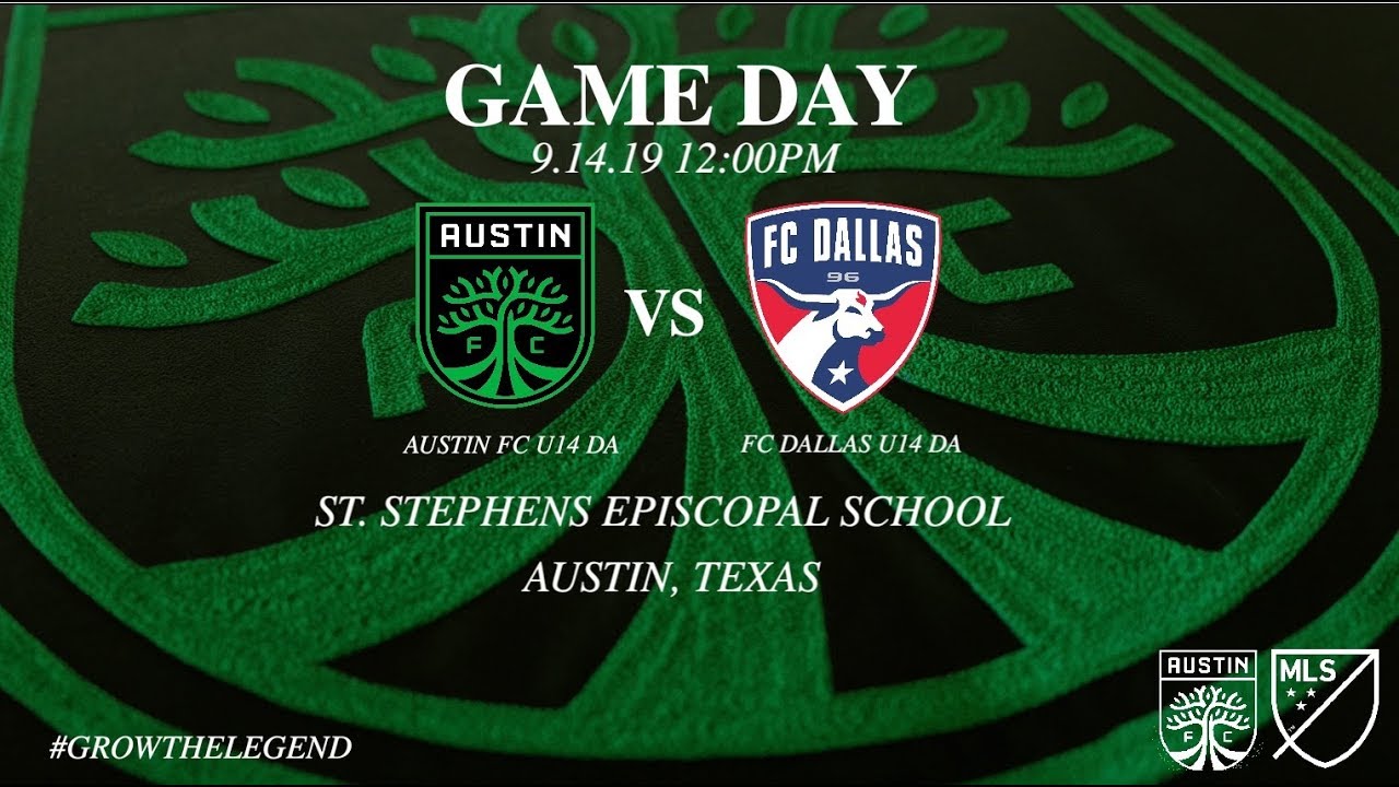 Austin FC U14 DA vs FC Dallas U14 DA - YouTube