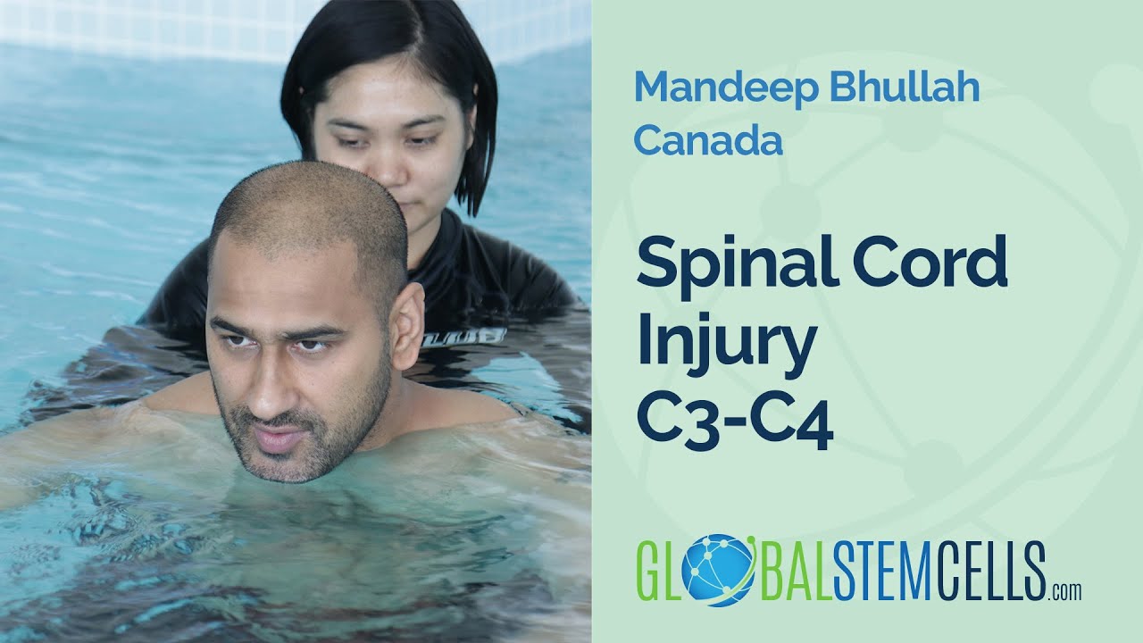 Mandeep's C3-C4 Spinal Cord Injury Treatment Journey - YouTube