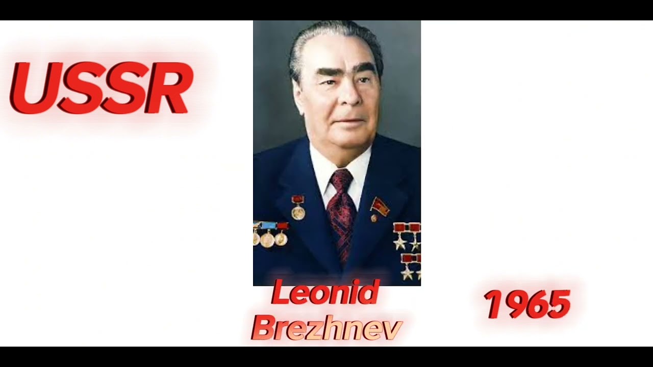 History of the rulers of the USSR (1922-1991) - YouTube