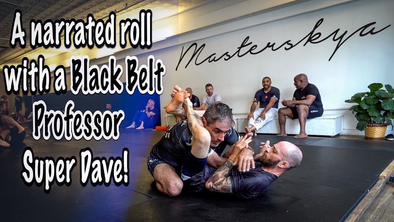 A narrated roll with a black belt professor! - YouTube