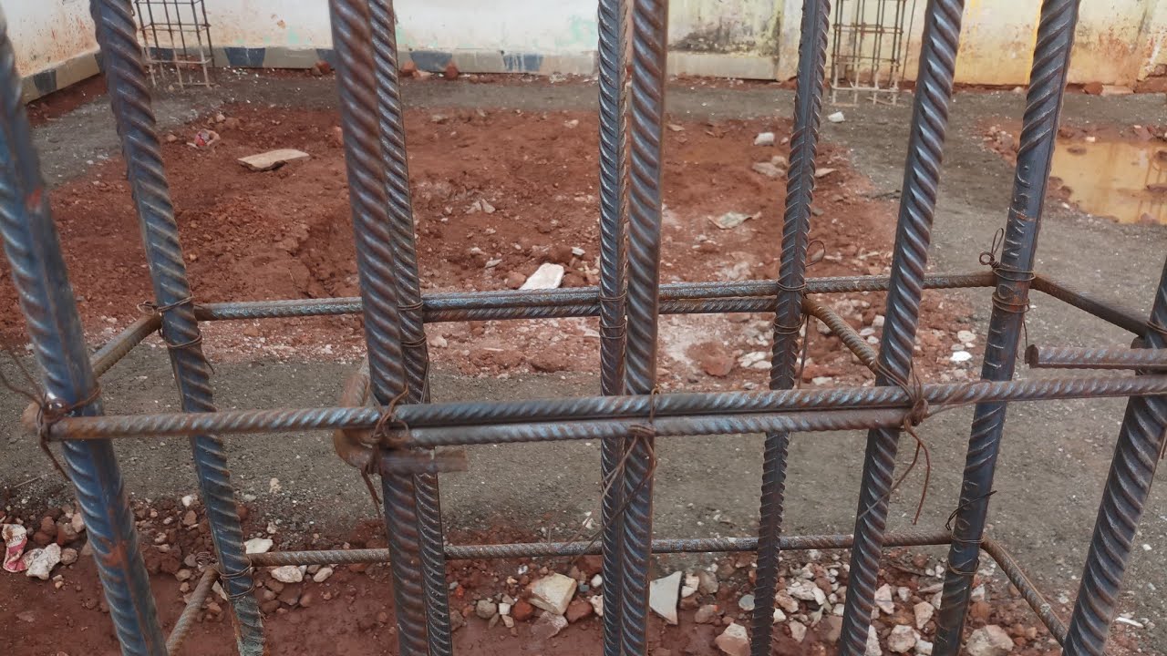 3 floor 40 × 60 column size and reinforcement details - YouTube