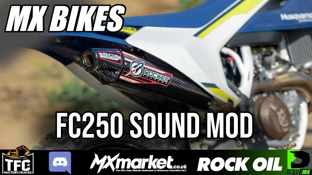 MX Bikes | Husqavarna FC250 Sound Mod - YouTube