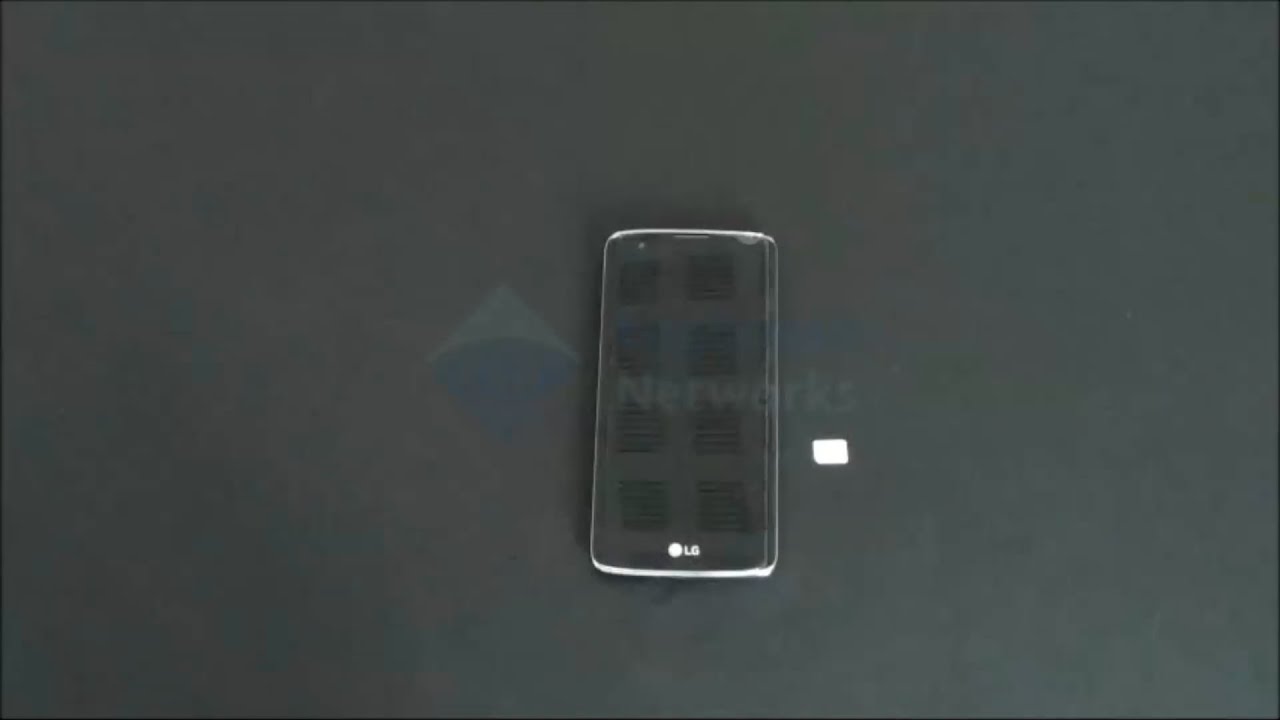How to insert SIM card - LG K8 - YouTube