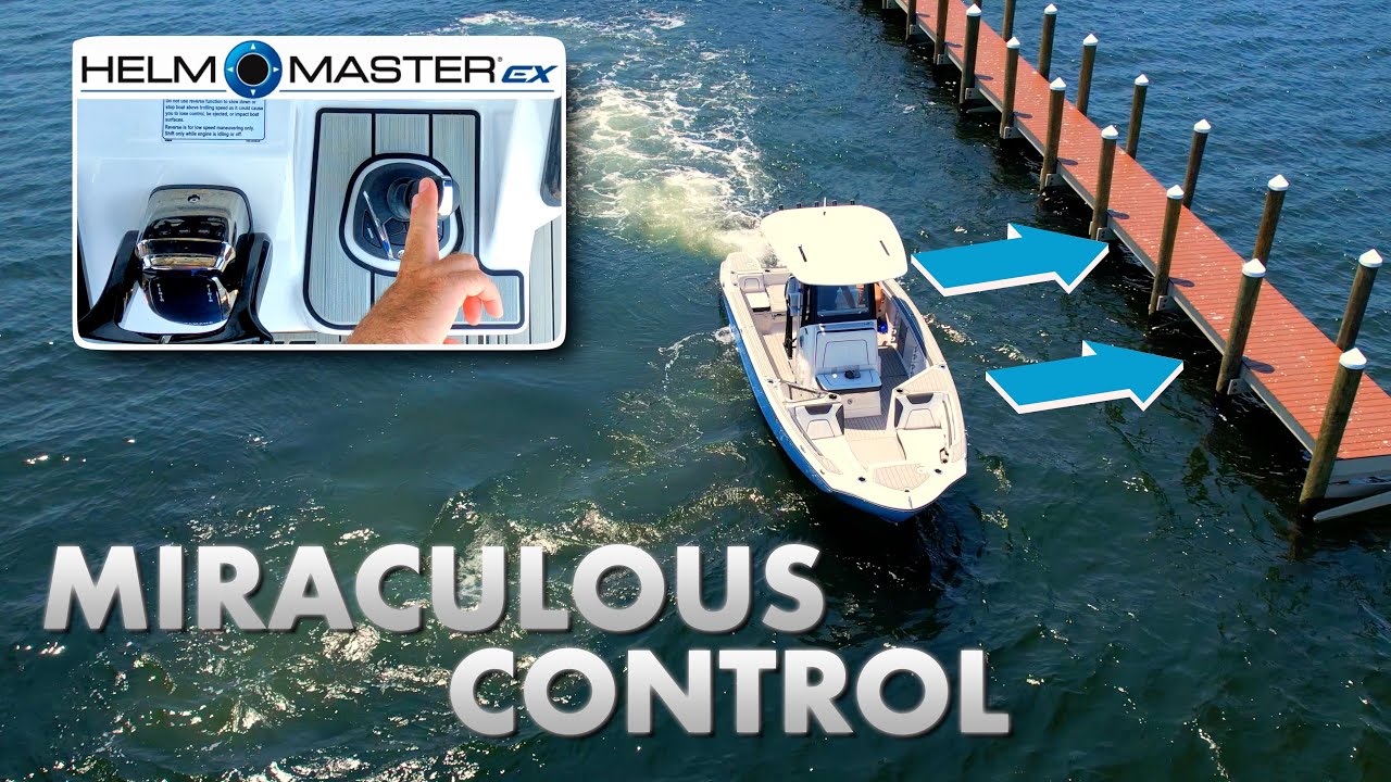 First Helm Master Jet Boat | Superior to JoyStick on Traditional Drives ...
