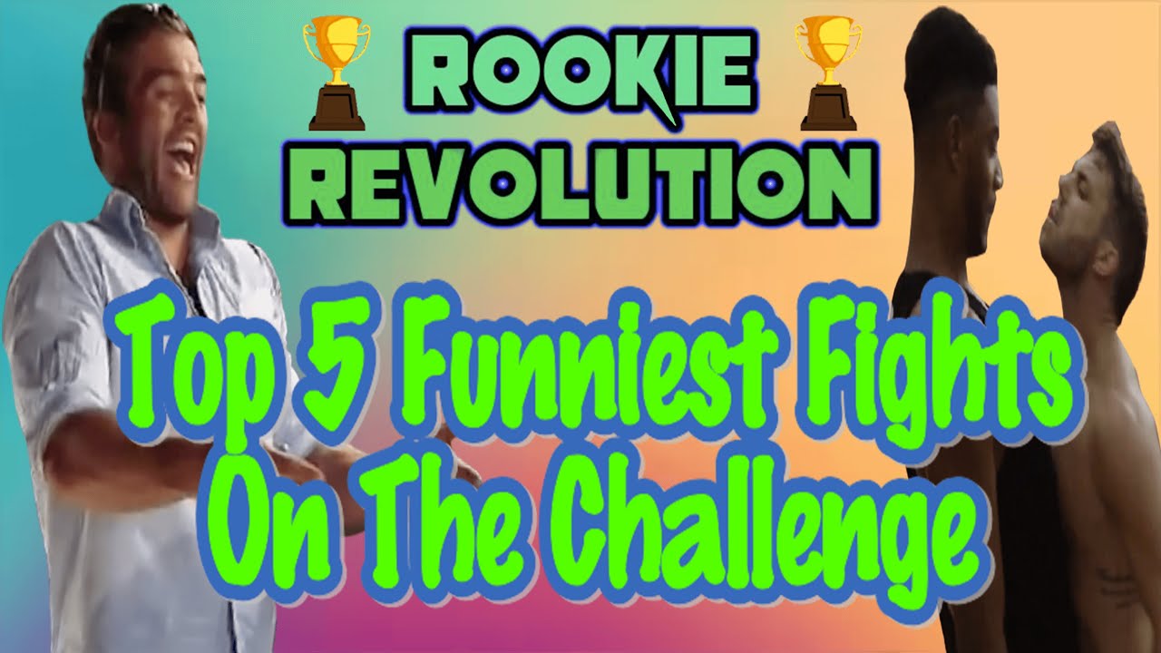 Top 5 Funniest Fights on The Challenge! - YouTube