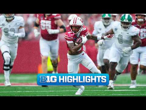 Eastern Michigan at Wisconsin | Highlights | Big Ten Football | 09/19/2026