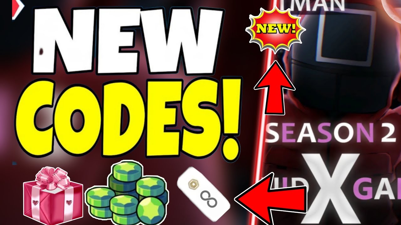 💥Season 2💥 ROBLOX SQUID GAME X CODES - CODES SQUID GAME X - YouTube