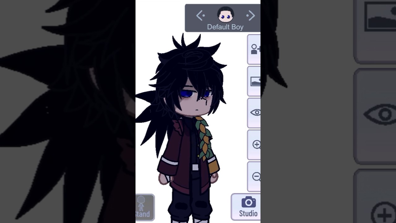 Making tomioka giyuu in gacha club |part 1| who’s next? #demonslayer # ...