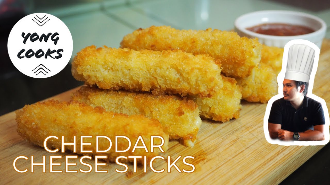 CHEDDAR STICKS | CHEESE STICKS RECIPE | YONG COOKS - YouTube