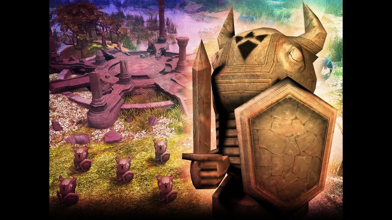 Hyrule Conquest - Armos Statues, Ruins, the Zora River - YouTube