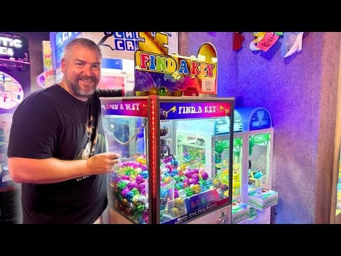 We found a Mystery Egg Claw Machine at Fannie Farkles in Gatlinburg ...