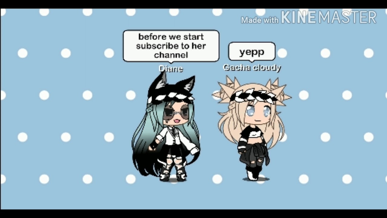 Gacha cloudy is going to be in my video now :) - YouTube