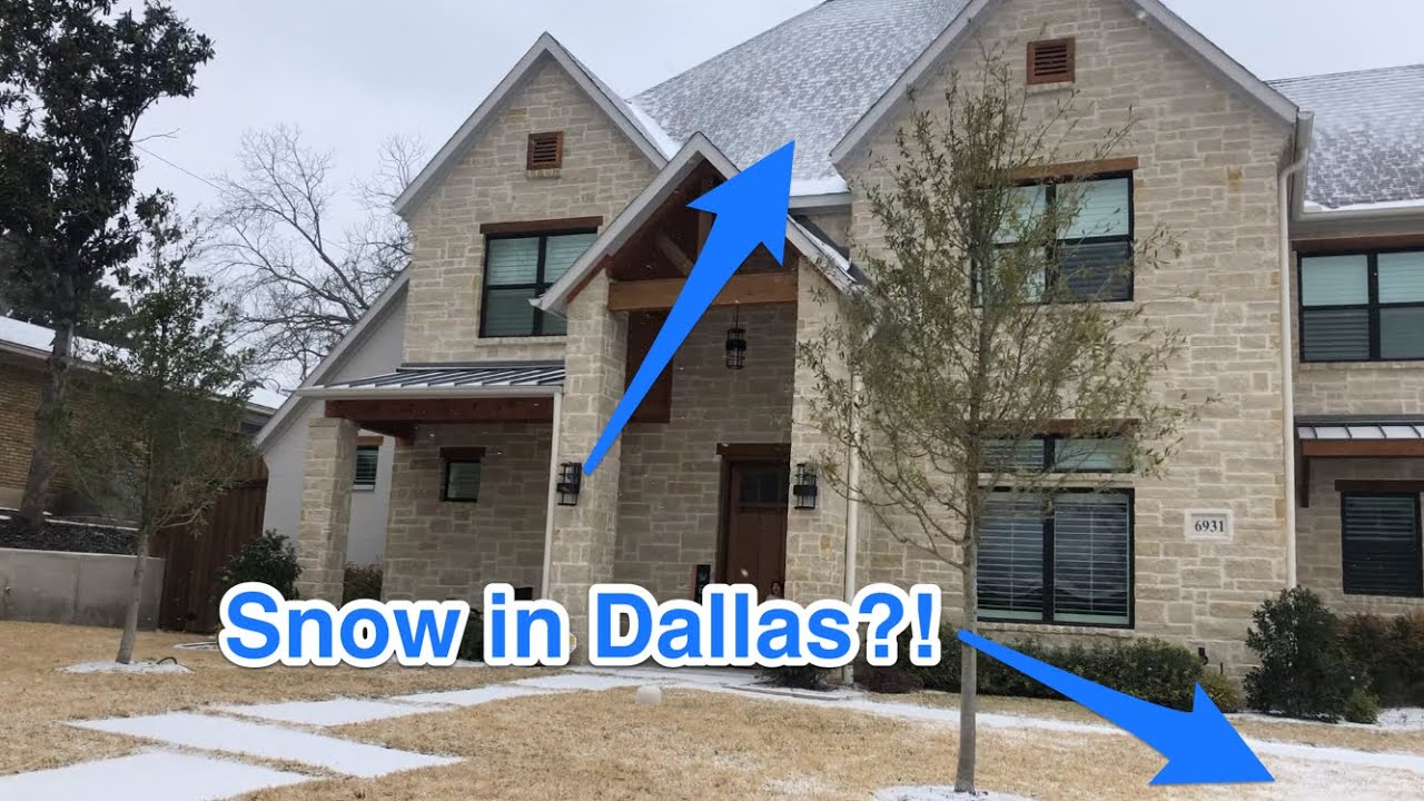 The Great Winter Storm Of Dallas 2021 - YouTube