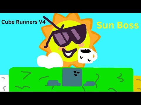 Cube Runners V4 Sun Boss! - YouTube