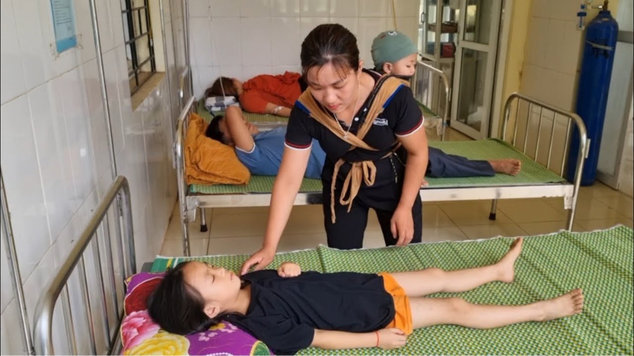 The sick and sick life of an orphan girl with no relatives to care for ...