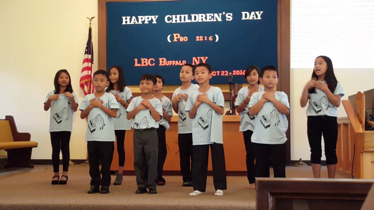 Church School Children's Day| Bible Acting Song- Primary - YouTube