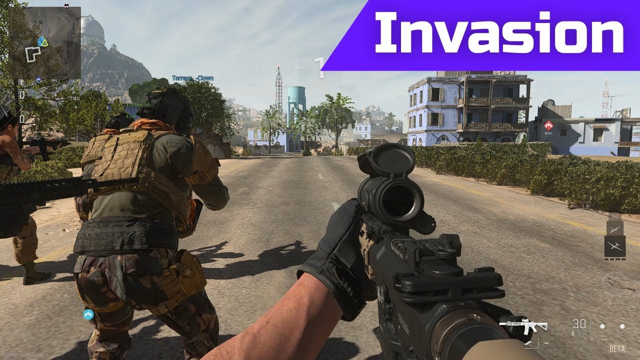 Call of Duty: Modern Warfare II - Open Beta (Invasion Mode) - YouTube