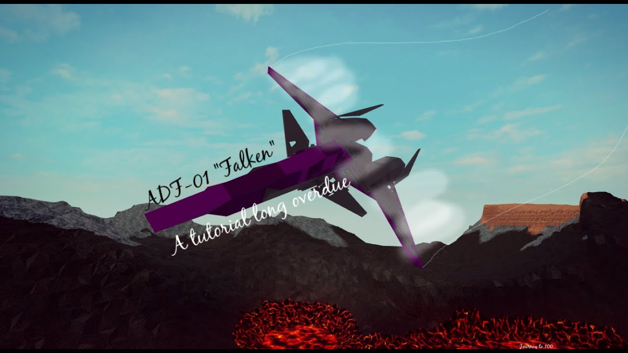 ADF-01 "Falken" Tutorial (Plane Crazy) - YouTube