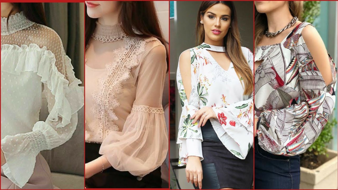 top 50 stylish sleeves bazu design || stylish bazu for girls top shirts ...