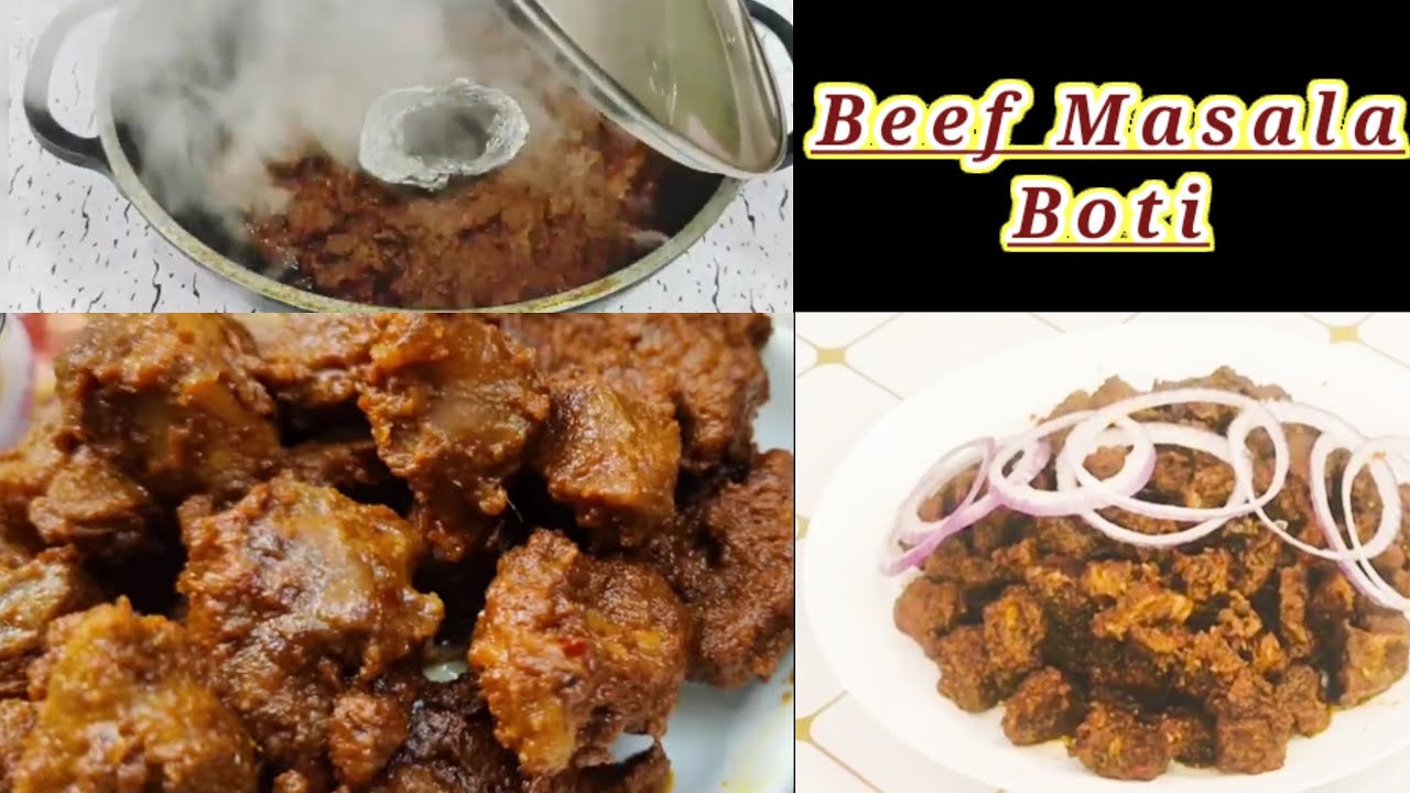 Eid special beef masala boti recipe-Beef Tikka Boti Recipe-Beef Recipe ...