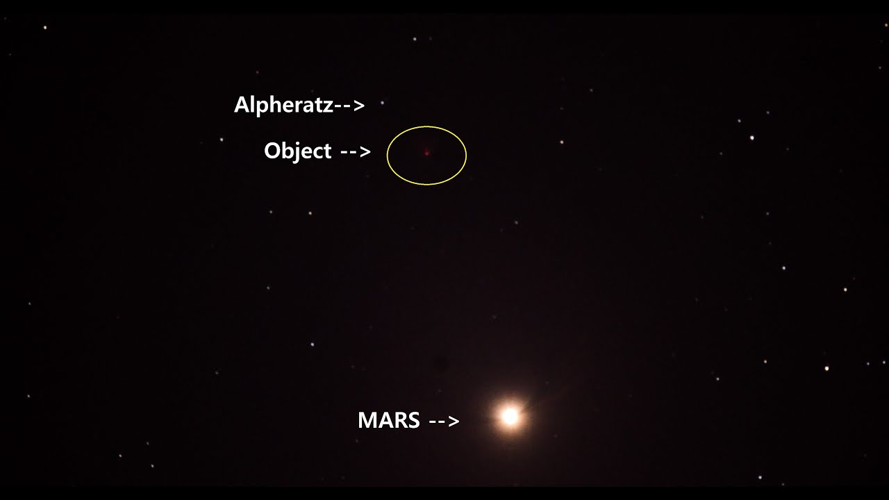 Unidentified Object - A Red object flying North to South - YouTube