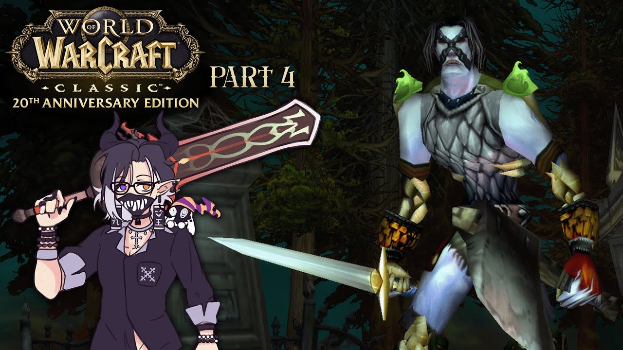 [WoW Classic - Undead Warrior] [Part 4] - First Dungeon Run - YouTube