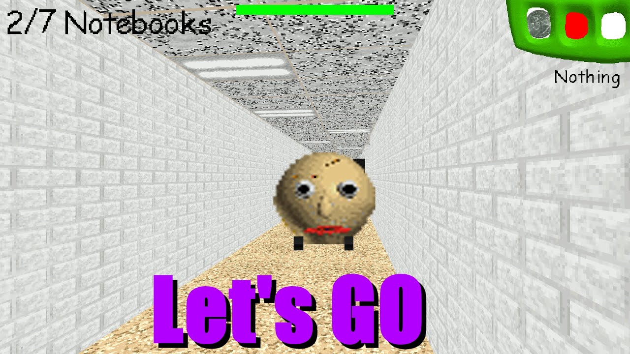 Baldi's Basics Modded - But Baldi Is A DaBaby Car!!! - YouTube