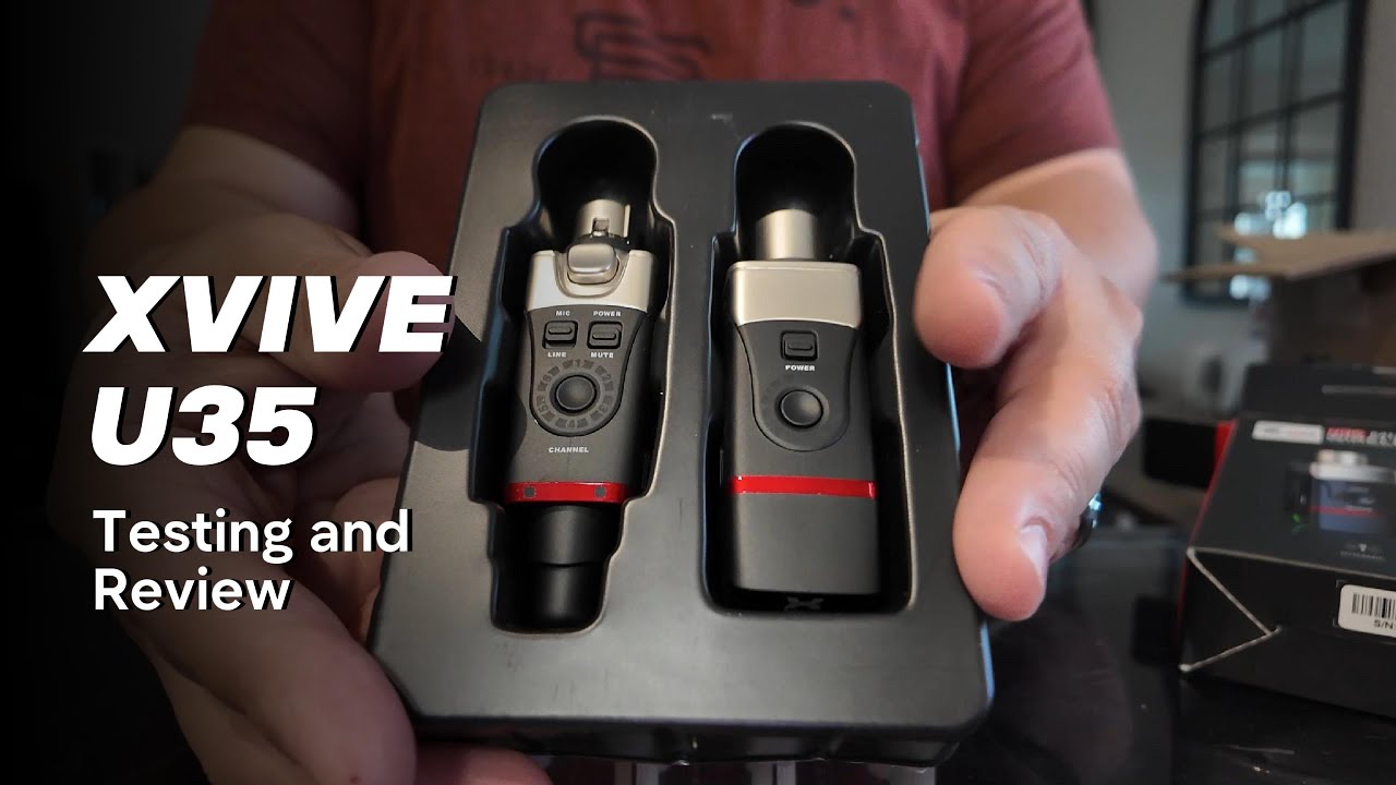 Xvive U35 Wireless Transmitter Test and Review. - YouTube