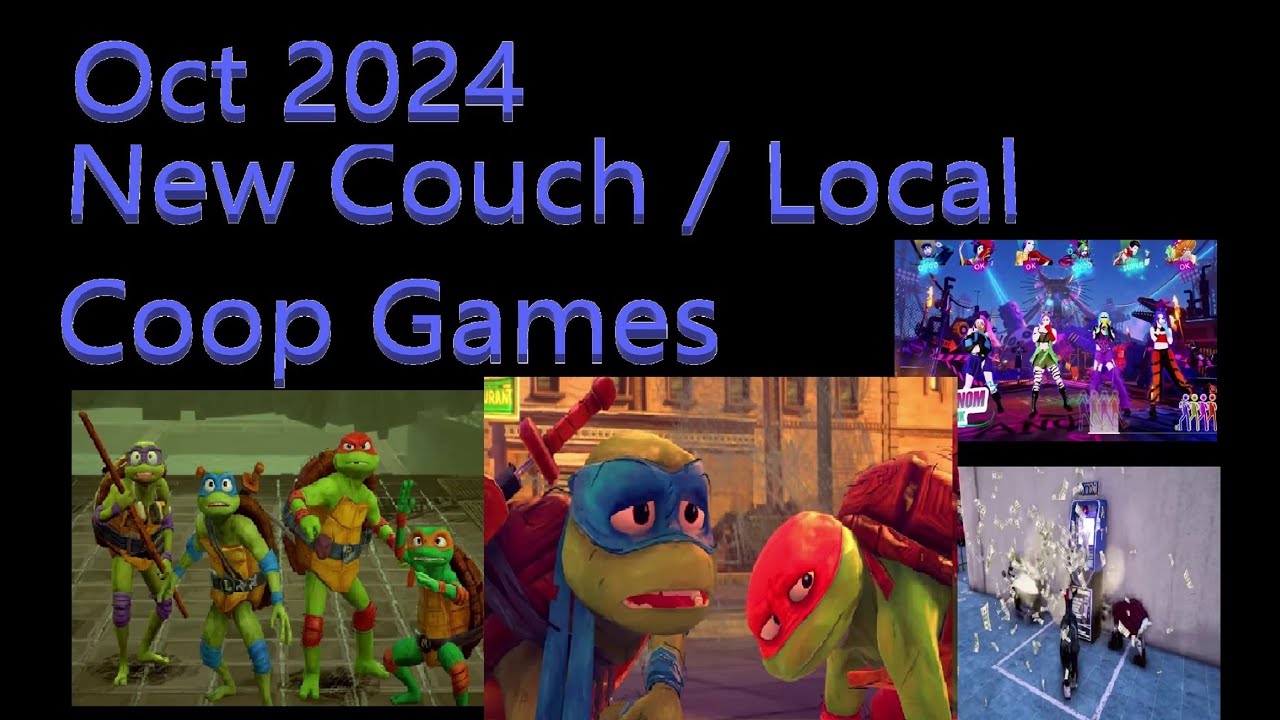 New Local/Couch Coop Game Releases coming in October 2024 - YouTube