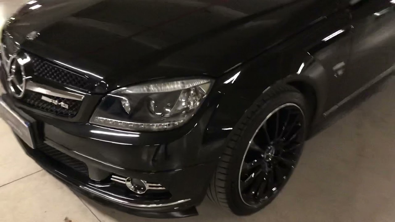 Mercedes W204 Tuning power💪💥 - YouTube