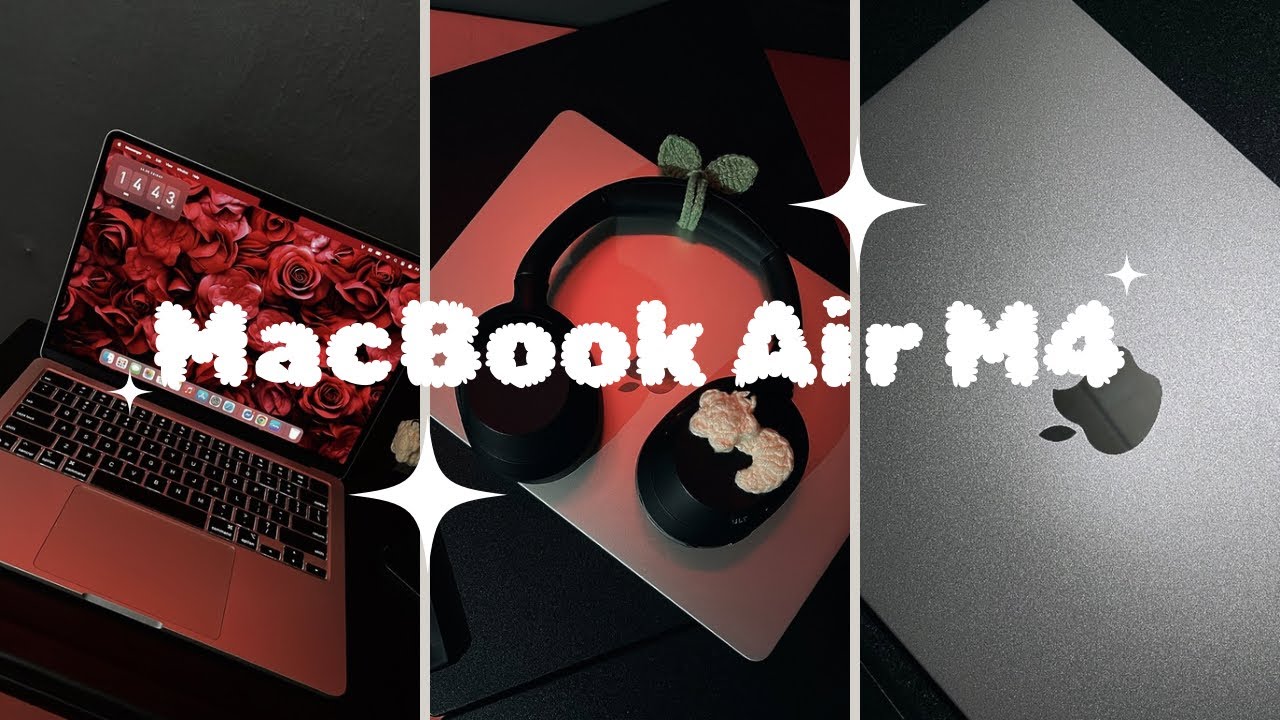 Macbook Air M4 Starlight Unboxing - YouTube