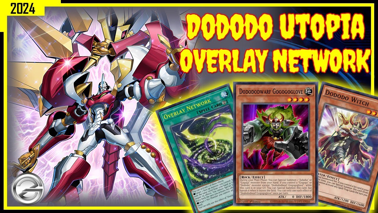 DODODO UTOPIA DECK WITH OVERLAY NETWORK | Android Gameplay AUGUST 2024 | Yugioh Duel Links - YouTube