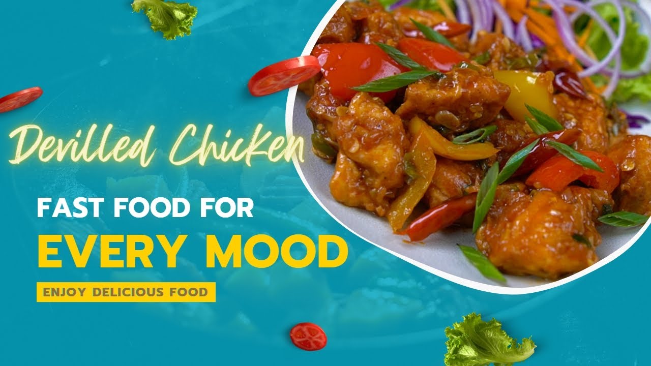 Devil Chicken/spicy chicken starter/chicken recipe/spicy crunch chicken ...