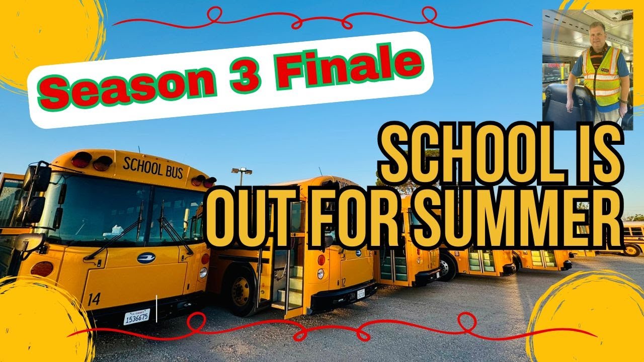 SCHOOL BUS TALK Season 3 Finale #busdriver #schoolbus #bus # ...
