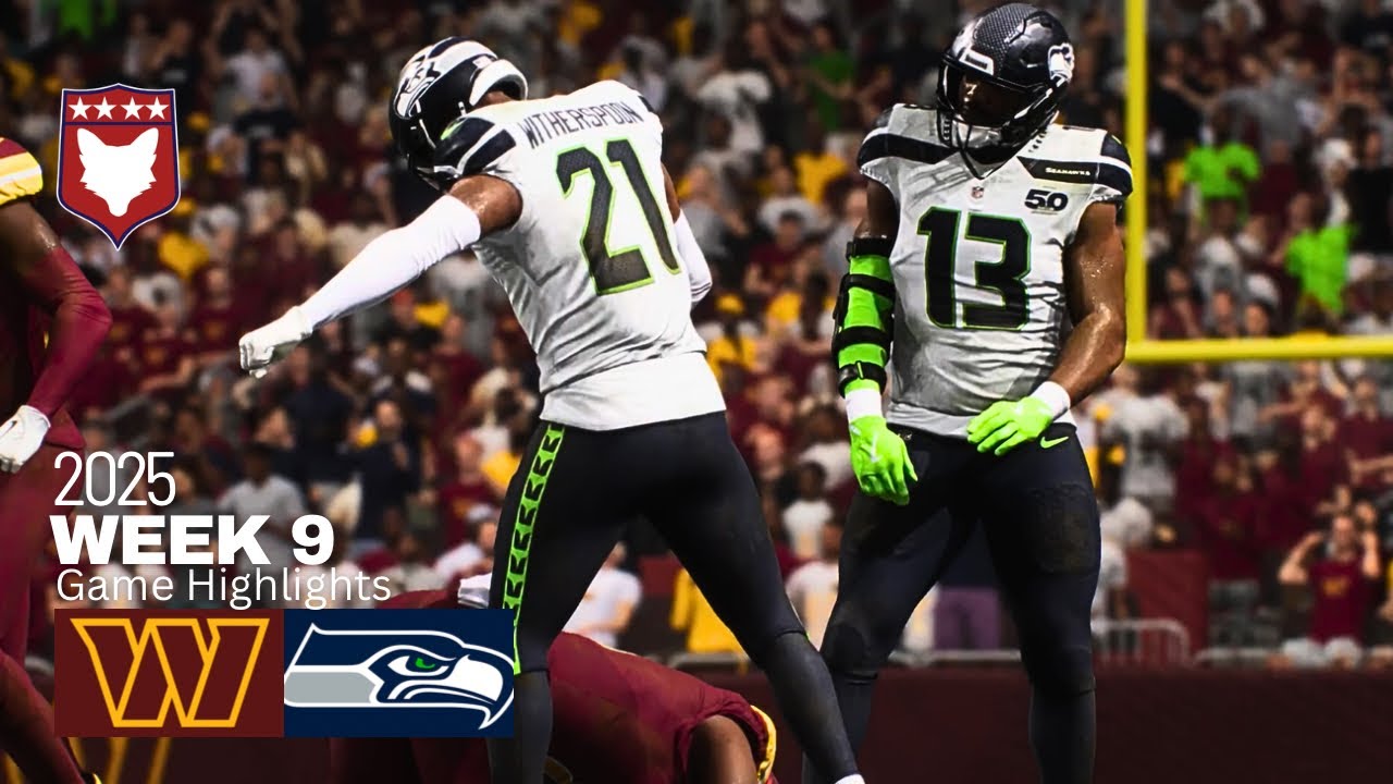 SNF | Seattle Seahawks vs Washington Commanders | Full Highlights ...