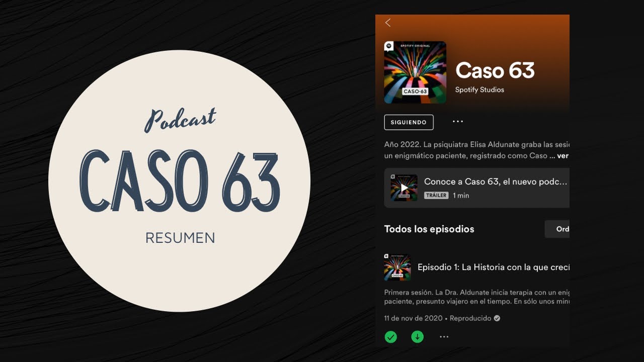 Podcast Caso 63 - YouTube