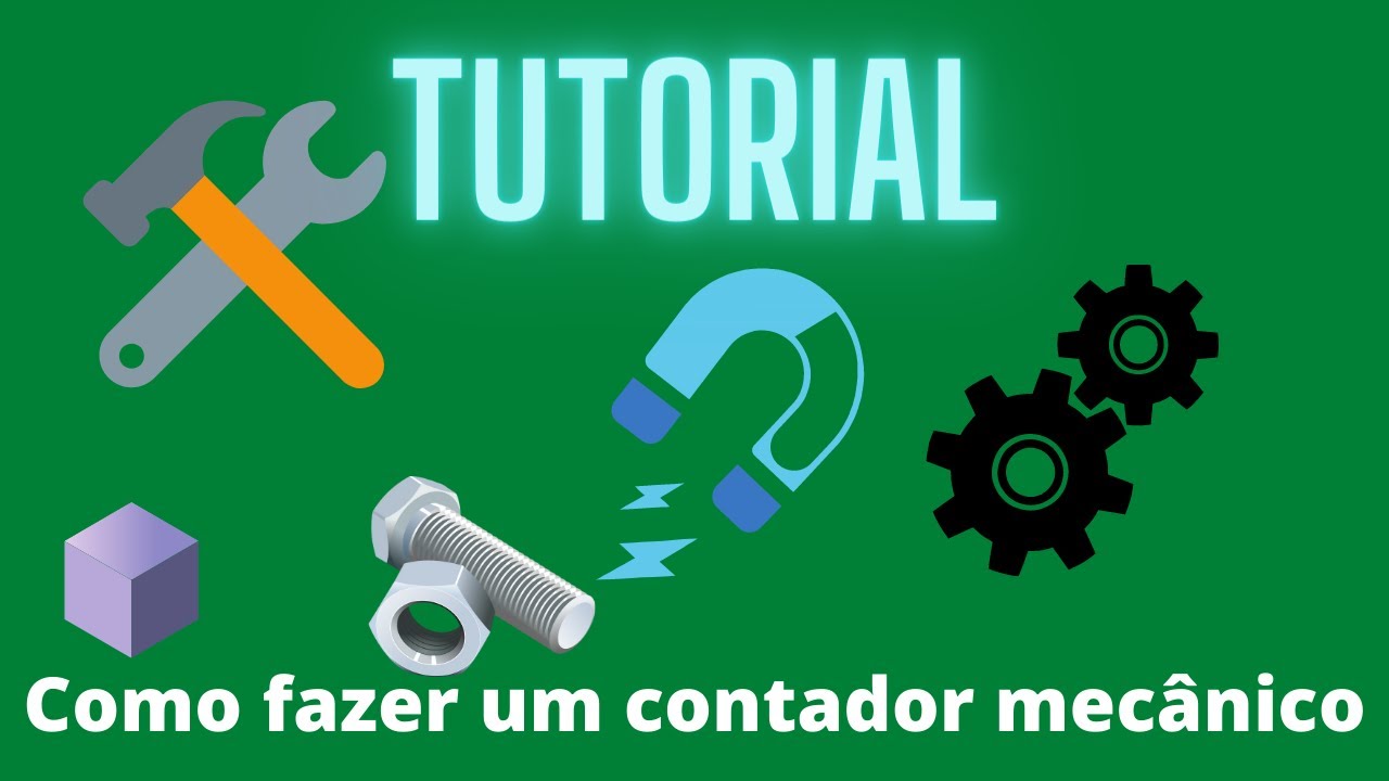 Tutorial Como Fazer Um Contador Mecânico Youtube