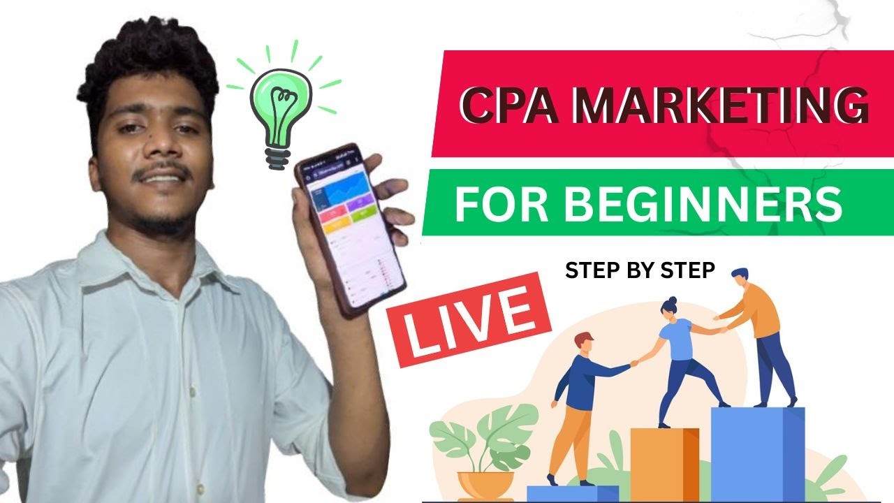 CPA MARKETING FOR BEGINNERS STEP BY STEP Live 🛑 support 💖 - YouTube