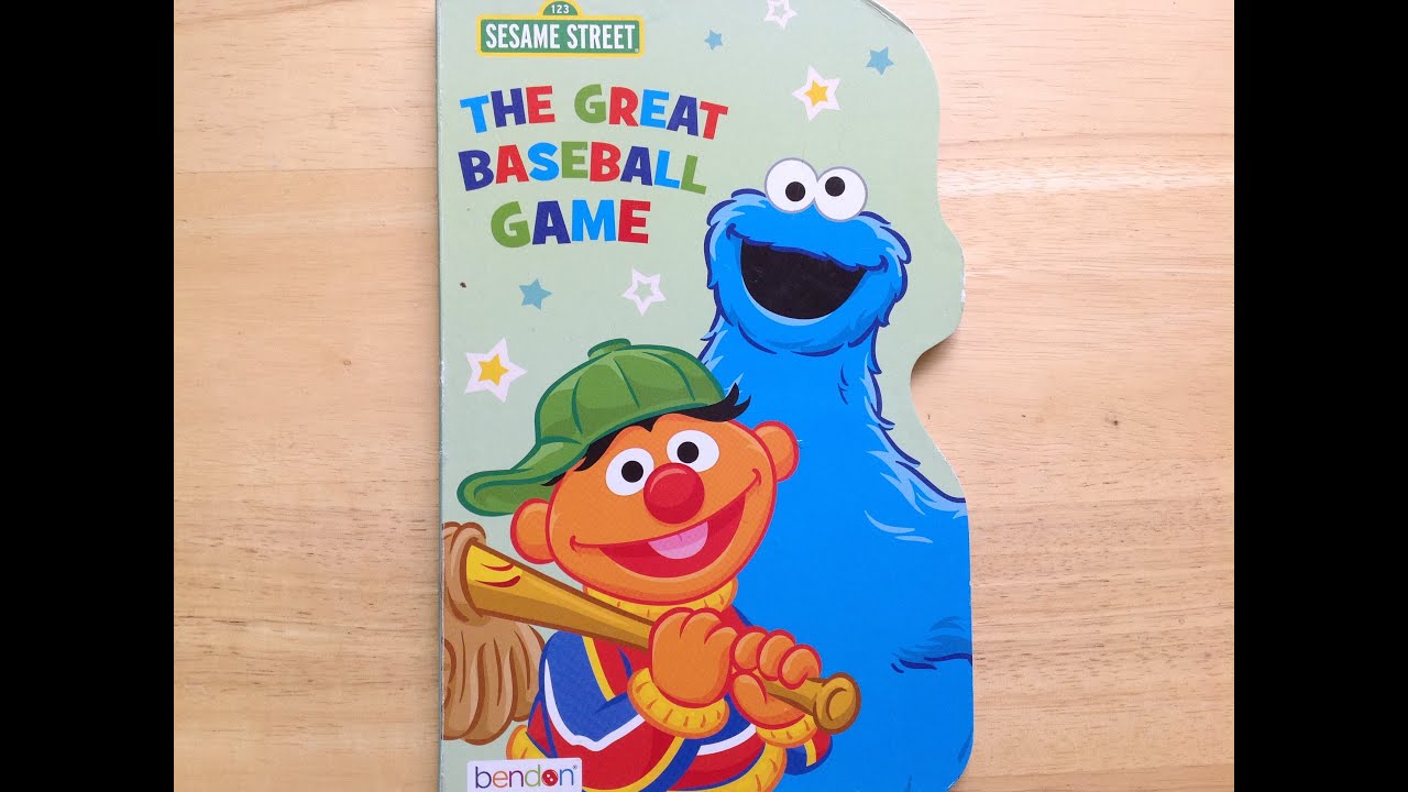 Sesame Street: THE GREAT BASEBALL GAME Read Aloud - YouTube