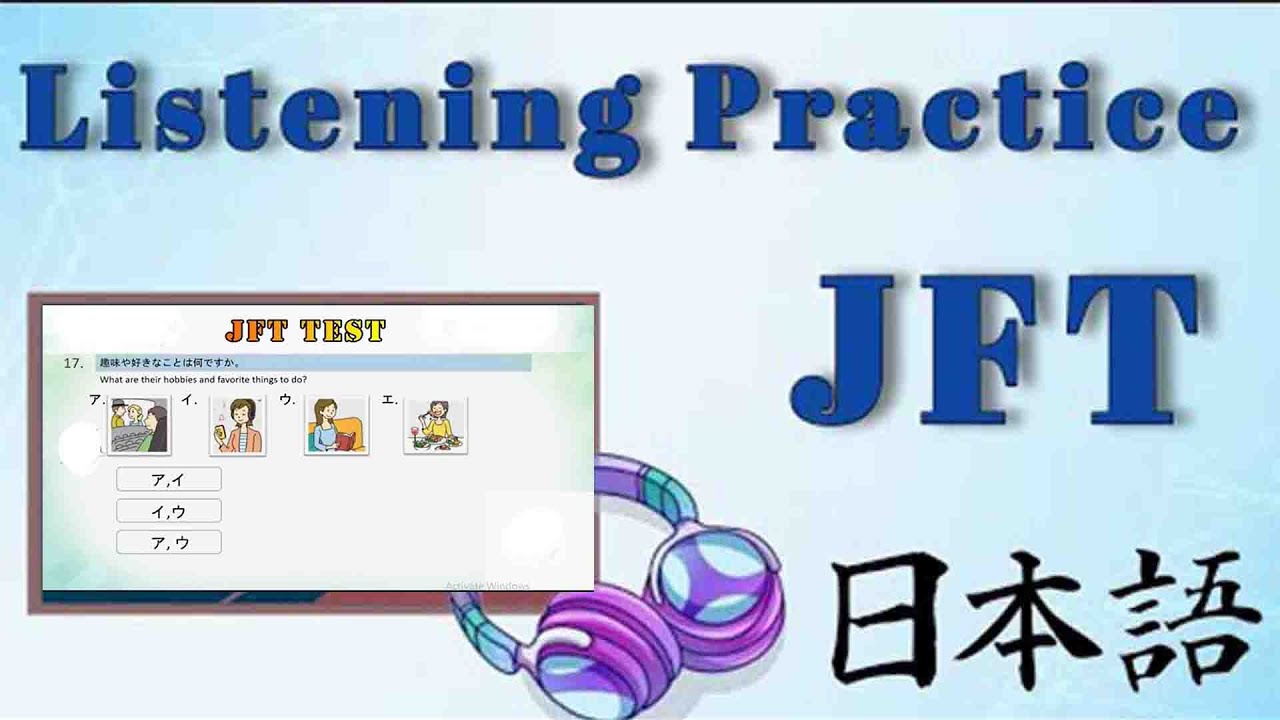 LISTENING COMPREHENTION | Set-1 | JFT Model Question, JFT Sample set ...
