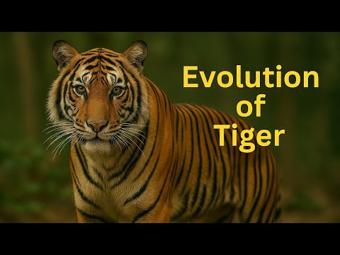 The Evolution of Tiger 🐅 : From Proailurus to Panthera tigris