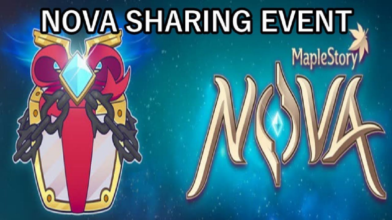 MapleStory NOVA Sharing Event: Progress Report #1 (8/15) - YouTube